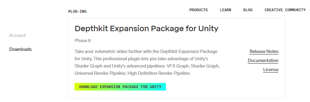 Depthkit + VFX and Unity – Emerson College Technology & Media