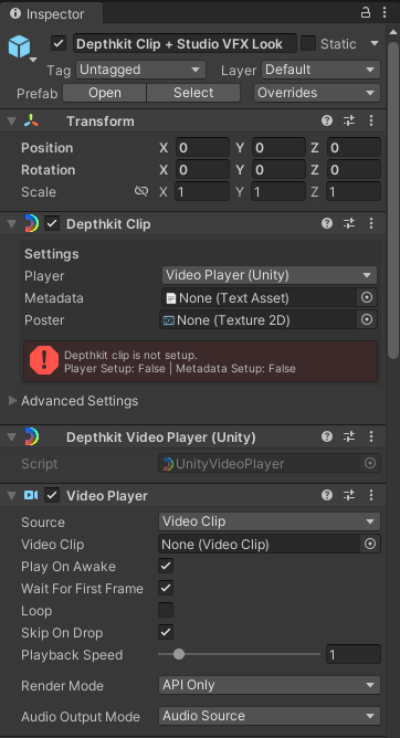 Depthkit + VFX and Unity – Emerson College Technology & Media