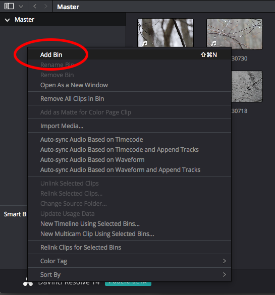 Linking an Offline Reference Clip – Emerson College Technology & Media