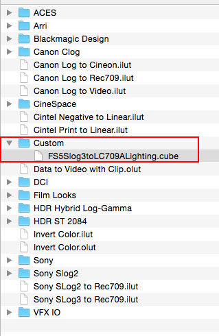 Resolve: LUTs Overview – Emerson College Technology & Media