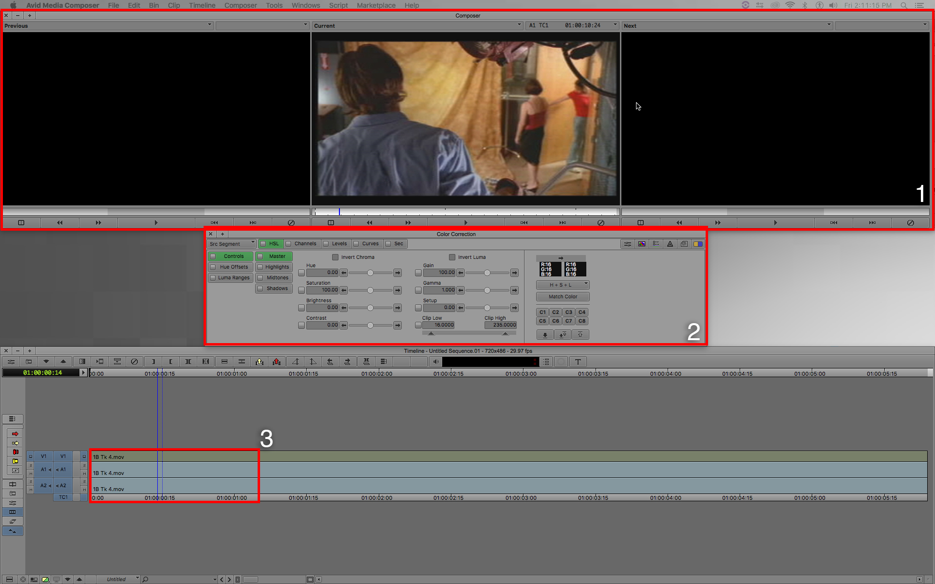 Color Correction in Avid – Emerson College Technology & Media