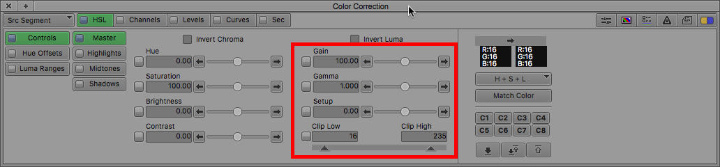 Color Correction in Avid – Emerson College Technology & Media