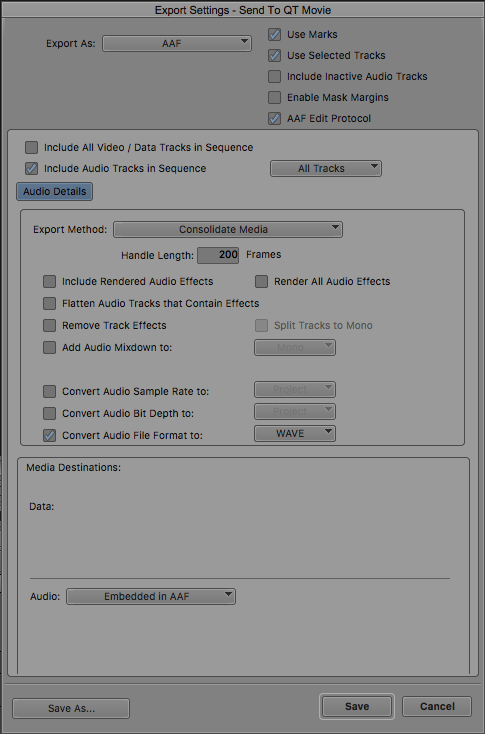 Exporting for Final Mix – Emerson IT Help Desk