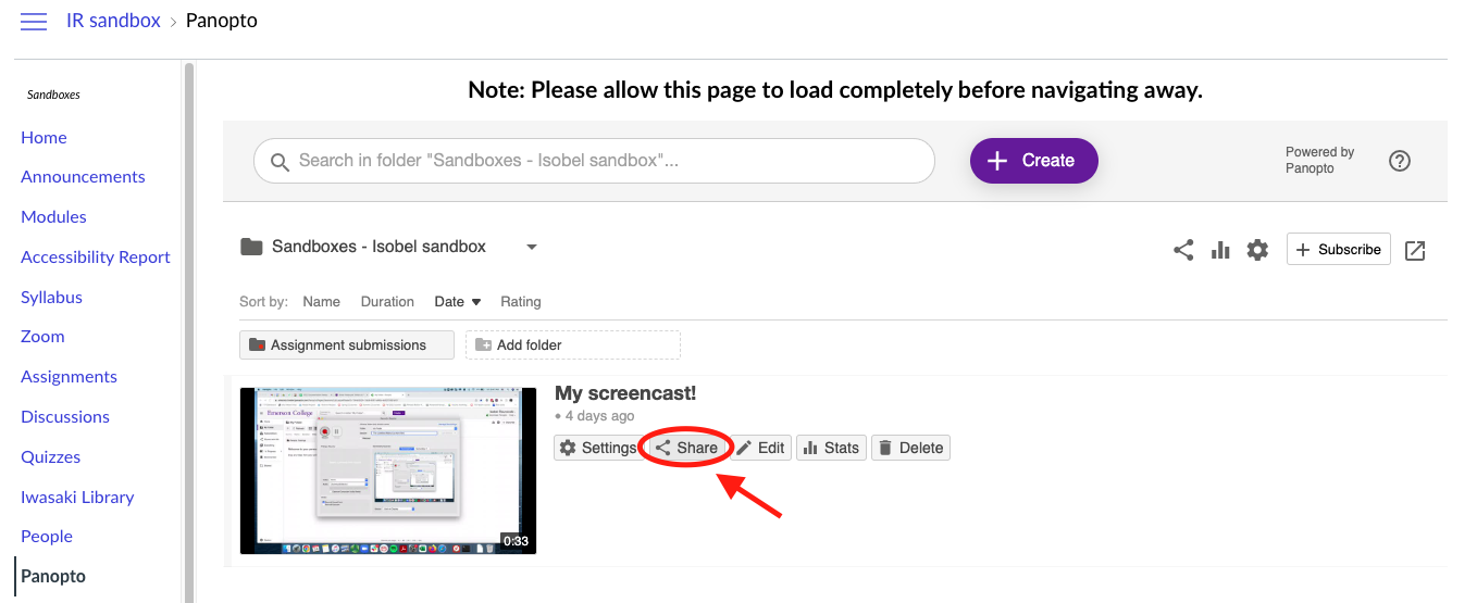 Add Panopto Video Audio Links To Canvas Modules Emerson IT Help Desk