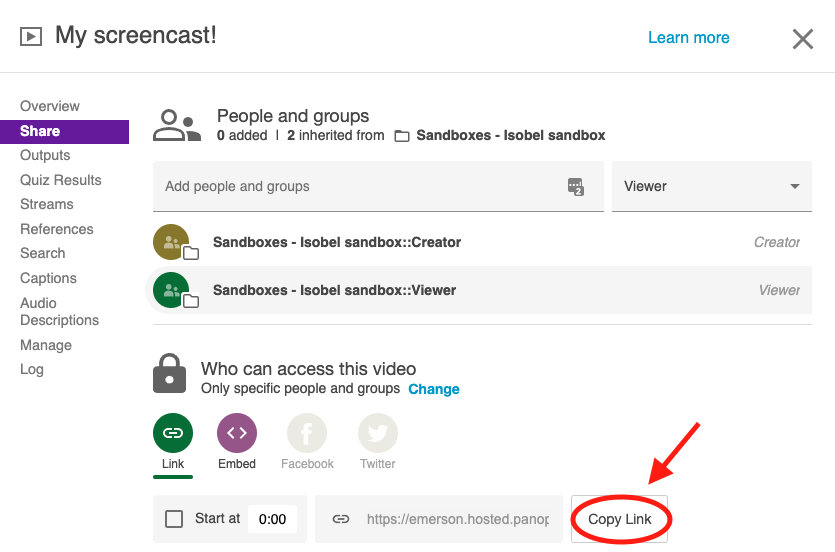 Add Panopto Video Audio Links To Canvas Modules Emerson IT Help Desk
