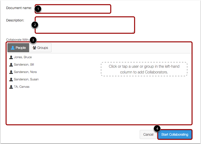 Canvas And Google Collaborations Emerson IT Help Desk